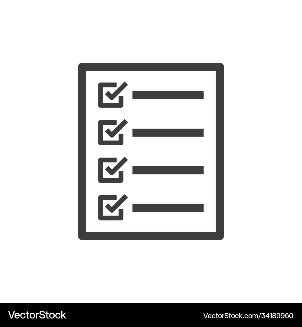 Compliance line icon images Royalty Free Vector Image
