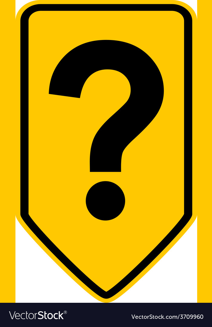 Question button Royalty Free Vector Image - VectorStock