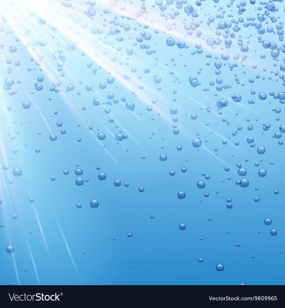 Background with bubbles Royalty Free Vector Image
