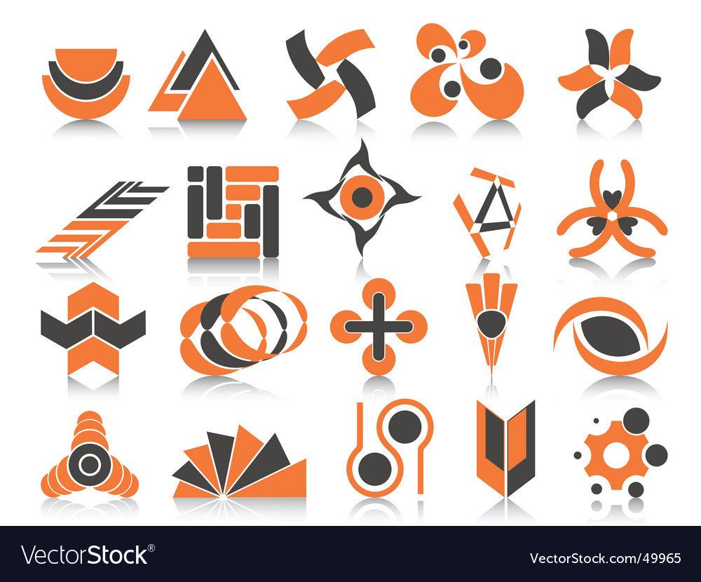 Design elements Royalty Free Vector Image - VectorStock