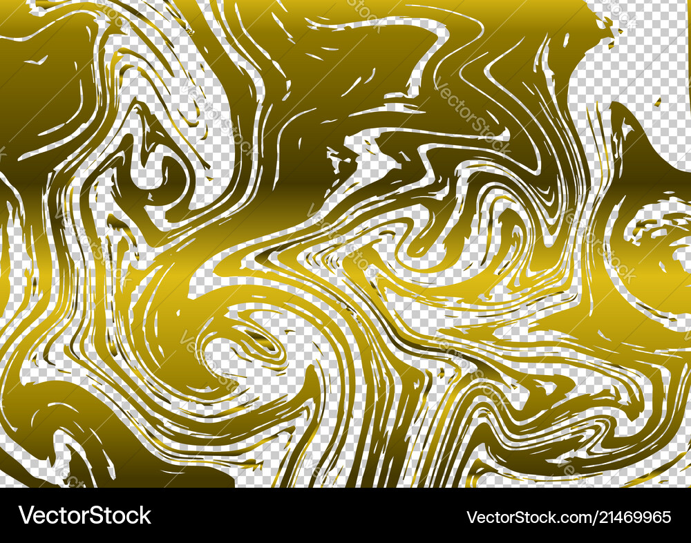 Gold color liquid style beautiful abstract Vector Image