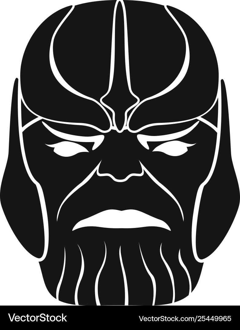 Thor Helmet Silhouette