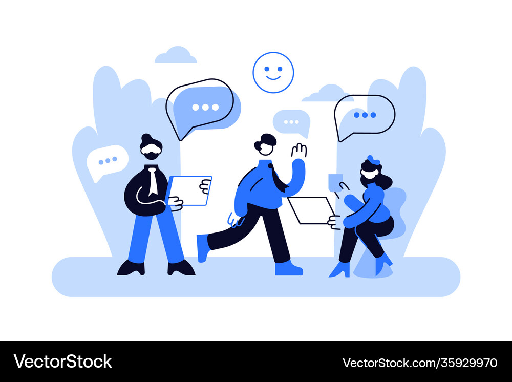 Hr employee care support professional growth Vector Image