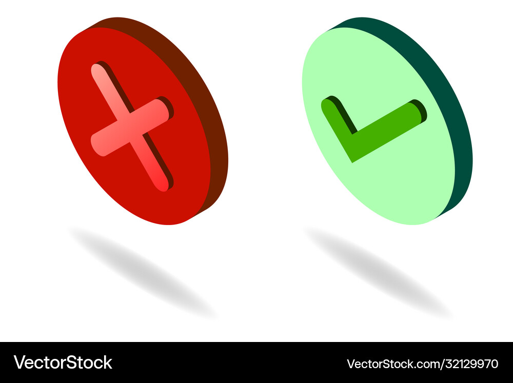 Images Of Ticks And Crosses 15,300+ Tick And Cross Icon Stock