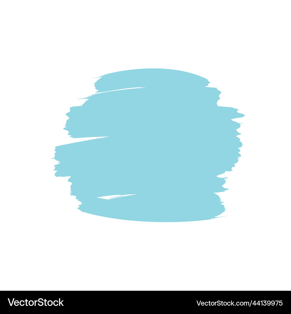 Color brush that has been painted into various Vector Image