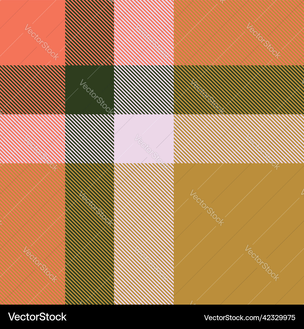 Customisable plaid tartan seamless design template