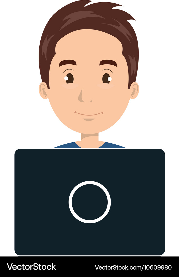 Avatar man cartoon Royalty Free Vector Image - VectorStock