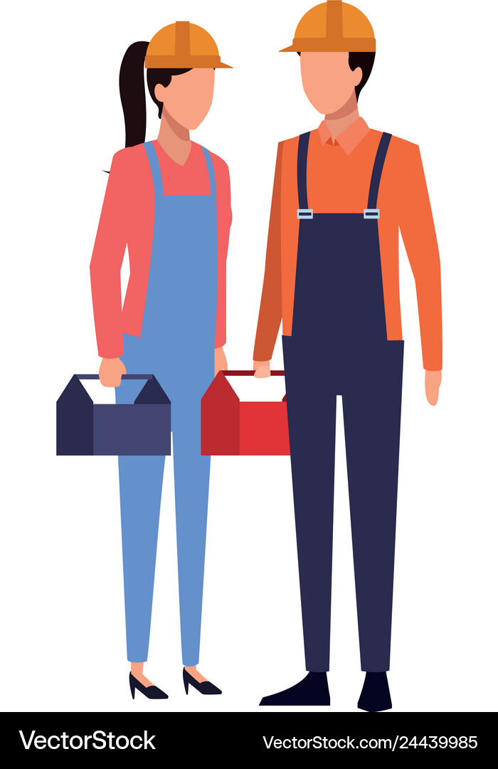 Jobs and professions avatar Royalty Free Vector Image