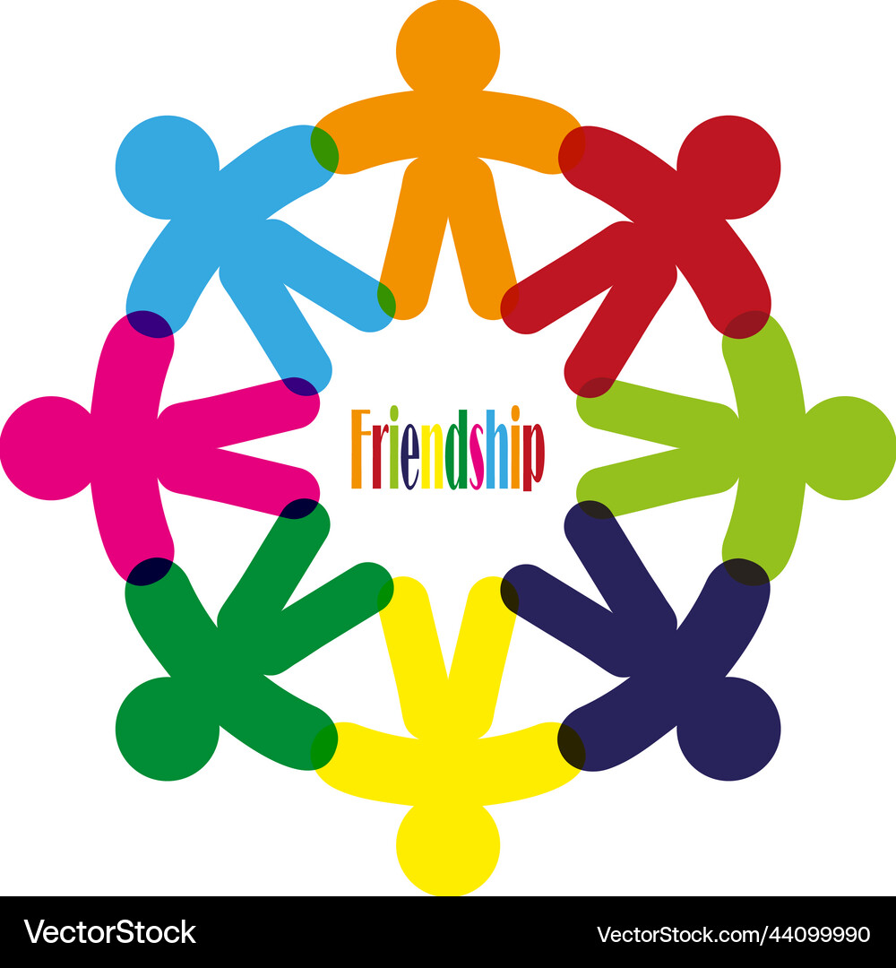 Business corporate abstract people unite Vector Image