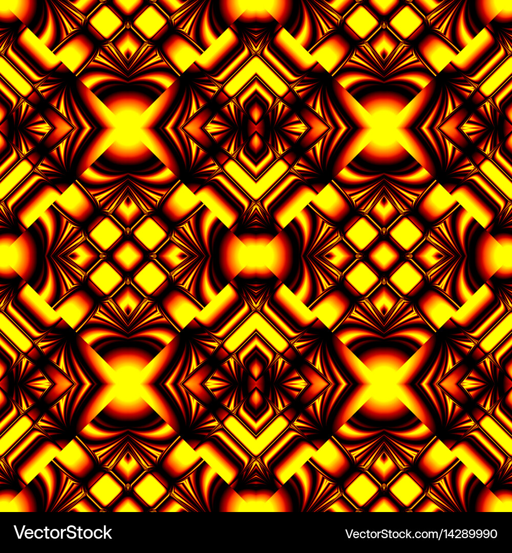 Seamless pattern in colors of fire Royalty Free Vector Image