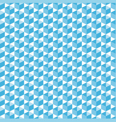 Isometric 3d cube seamless pattern background Vector Image