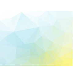 Soft green triangular geometric wallpaper Vector Image