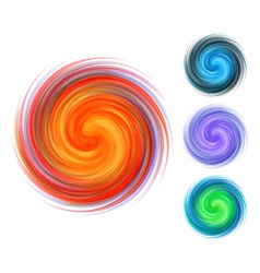 Dynamic Flow Swirl Background Royalty Free Vector Image