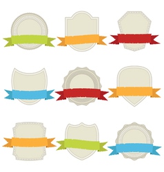 Torn ribbon banners Royalty Free Vector Image - VectorStock