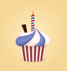 Cup cake Royalty Free Vector Image - VectorStock