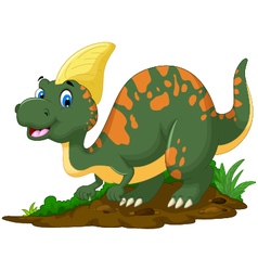 Cute bagoat cartoon posing Royalty Free Vector Image