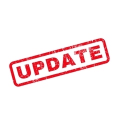 Update Rubber Stamp Royalty Free Vector Image - VectorStock