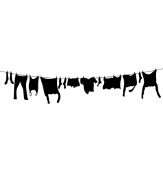 Clothesline Silhouette Vector Images (over 270)