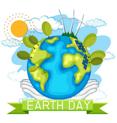 Oceans day clean sea earth water world ocean Vector Image