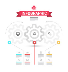 Cogs Infographic Vector Images (over 2,800)