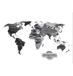 Camouflage military world map Royalty Free Vector Image