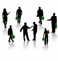 Business people Royalty Free Vector Image - VectorStock