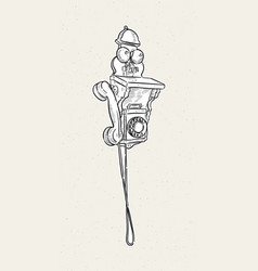 Public phone hand draw sketch Royalty Free Vector Image