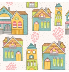 Home seamless background Royalty Free Vector Image