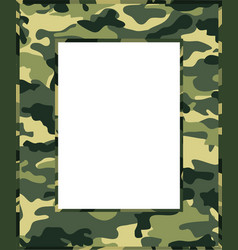 Camouflage background for design and prints Vector Image