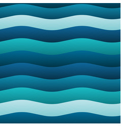 Water geometric seamless pattern Royalty Free Vector Image