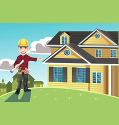 Construction professions Royalty Free Vector Image