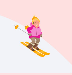 Eskimo girl game sprites Royalty Free Vector Image