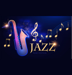 Saxophone And Music Notes On Poster Royalty Free Vector saxophone-and-music-notes-on-poster-royalty-free-vector