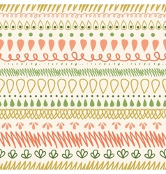 Abstract stripes horizontal seamless pattern Vector Image