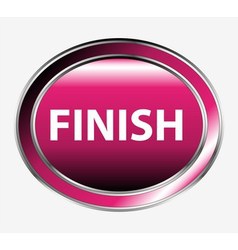 Finish button Royalty Free Vector Image - VectorStock