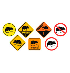 Warning Sign no Mouse Vector Images (over 530)