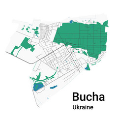 Prague map detailed map of city Royalty Free Vector Image