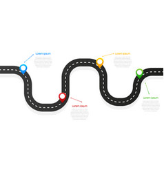 Business infographic data visualization square Vector Image