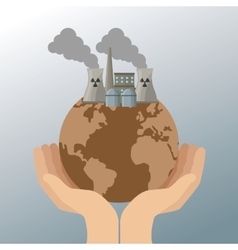 Global warming climate change infographics Vector Image