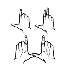 Hand and root logo Royalty Free Vector Image - VectorStock