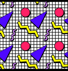 80s memphis pattern Royalty Free Vector Image - VectorStock