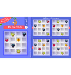 Logic game for kids find the odd one out Vector Image