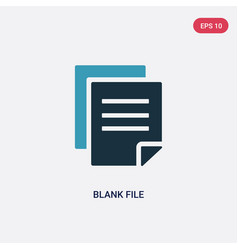 Two color multiple file icon from user interface Vector Image