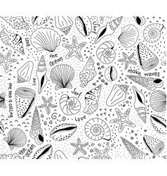 Seashell Royalty Free Vector Image - VectorStock