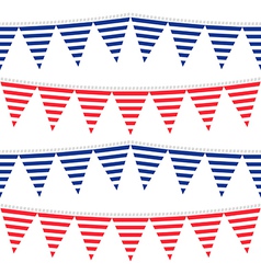 Patterned flag set Royalty Free Vector Image - VectorStock