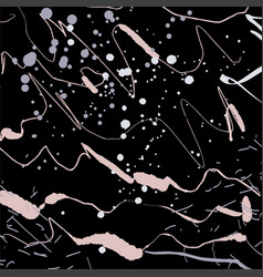Abstract pattern with grey peach and red Vector Image