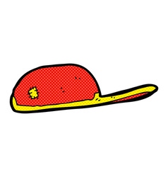 Comic cartoon cap Royalty Free Vector Image - VectorStock