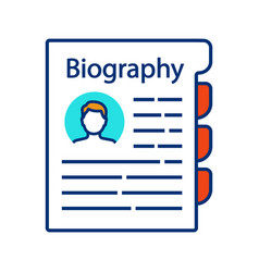 Biography Icon Vector Images (over 790)