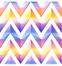 Hand painted bold pattern with triangles Vector Image
