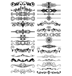 Decorative page border Royalty Free Vector Image